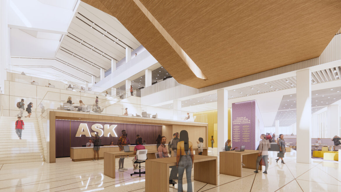 LSU Library - Coleman Partners Architects